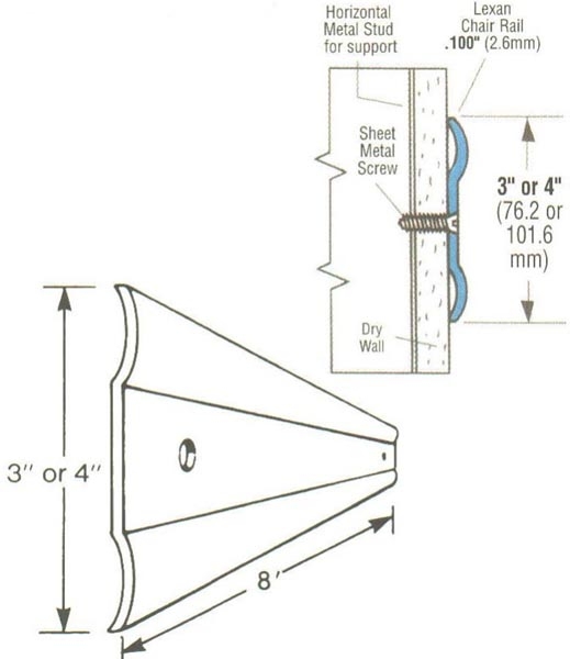 Hopi Invisible Wall Guard | WallandCornerGuard.com