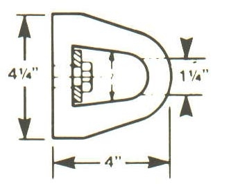 Style "D" Rubber Impact Bumper | WallandCornerGuard.com